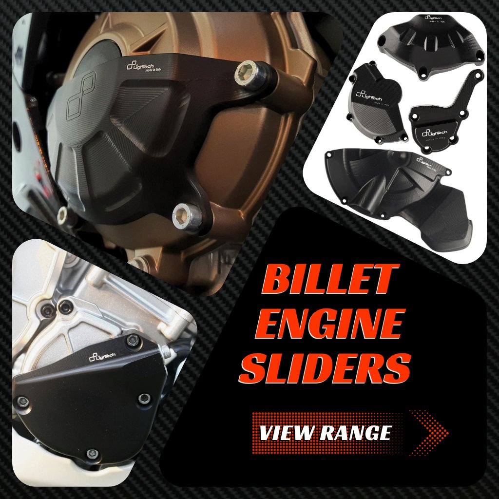 Motorcycle Billet Engine Sliders Africa | LighTech & CNC | GFP