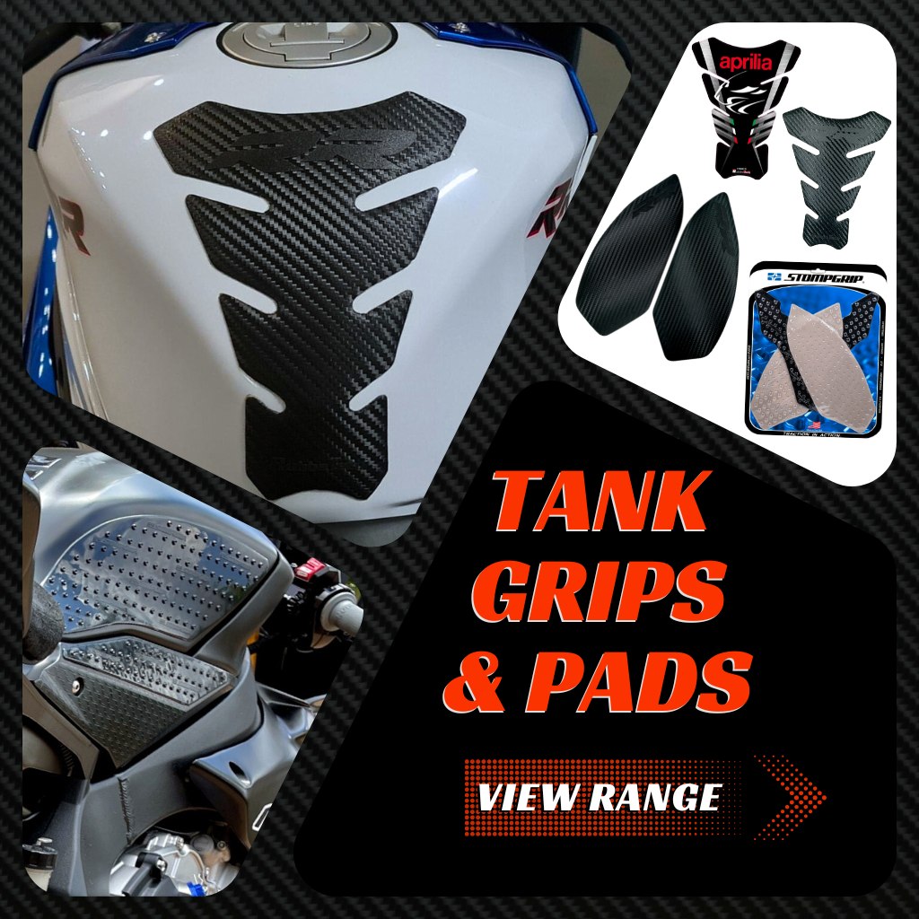 Motorcycle Tank Grips & Pads South Africa | GFP Store